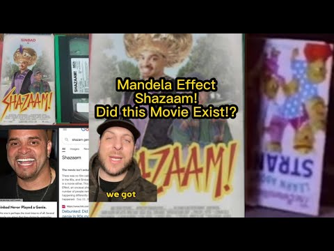 Does the Movie Shazaam with Sinbad Exist!? The latest Mandela Effect! #fyp #nightgod #story