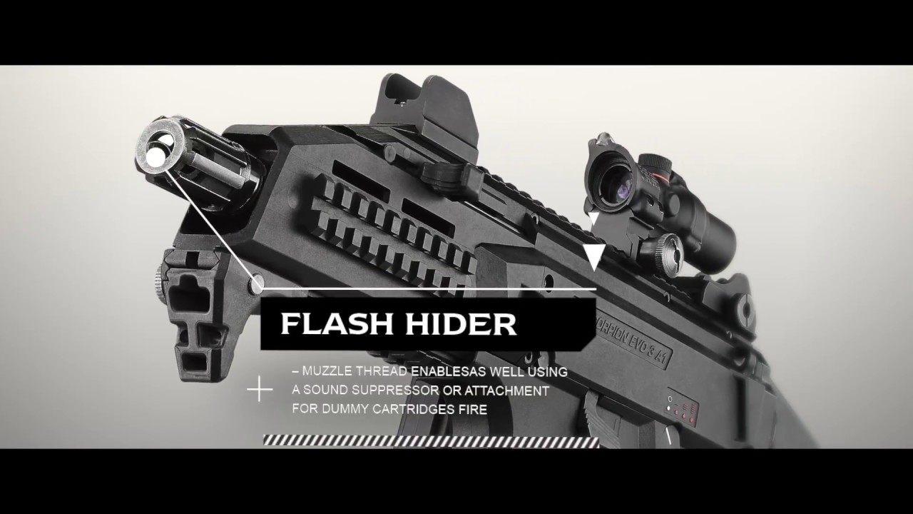 CZ SCORPION EVO 3 A1 testing