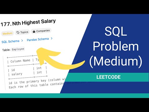 SQL Medium Leetcode Problem Solved (#177)