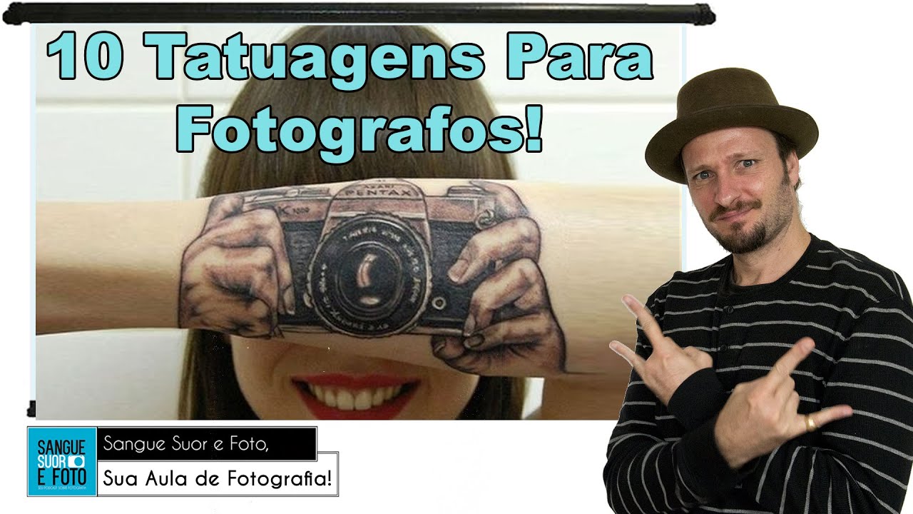 10 ideias tatuagem para fotógrafos - tatuagens de fotografia