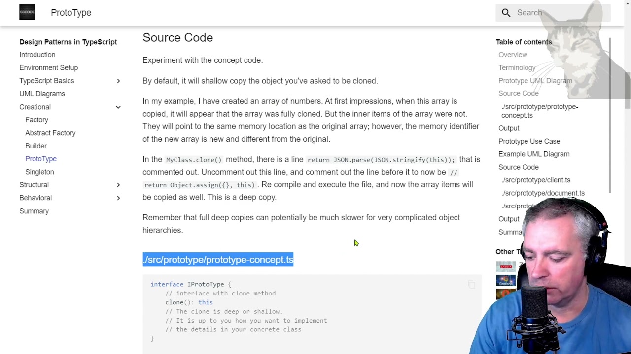 Prototype : Design Patterns in TypeScript
