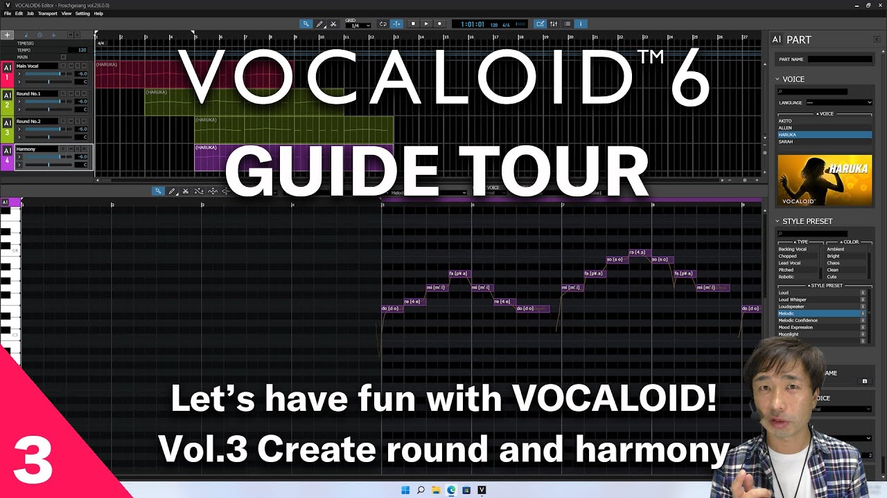 Vol.3【VOCALOID official guide tour】”Let's have fun with VOCALOID!”  -Create round and harmony-