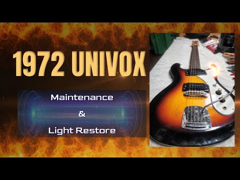 Univox HI-FLIER / PHASE 2 1972 - Sunburst | Reverb