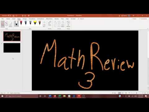 375 Math Review 3