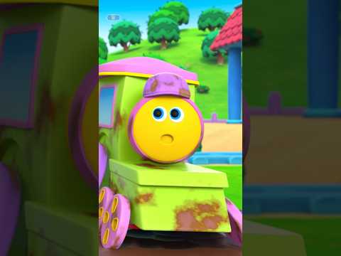 Five Little Trains #trending #shorts #viral #bobthetrain #kidsvideos