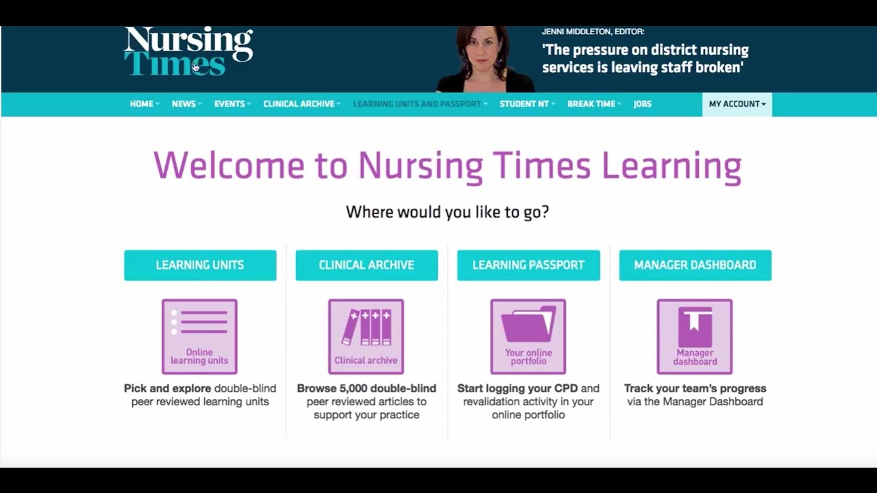 What is Nursing Times Learning?