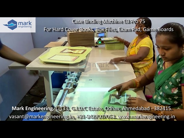 Case Binding Machine - Semi Automatic Case Binding Machine Manufacturer from Ahmedabad