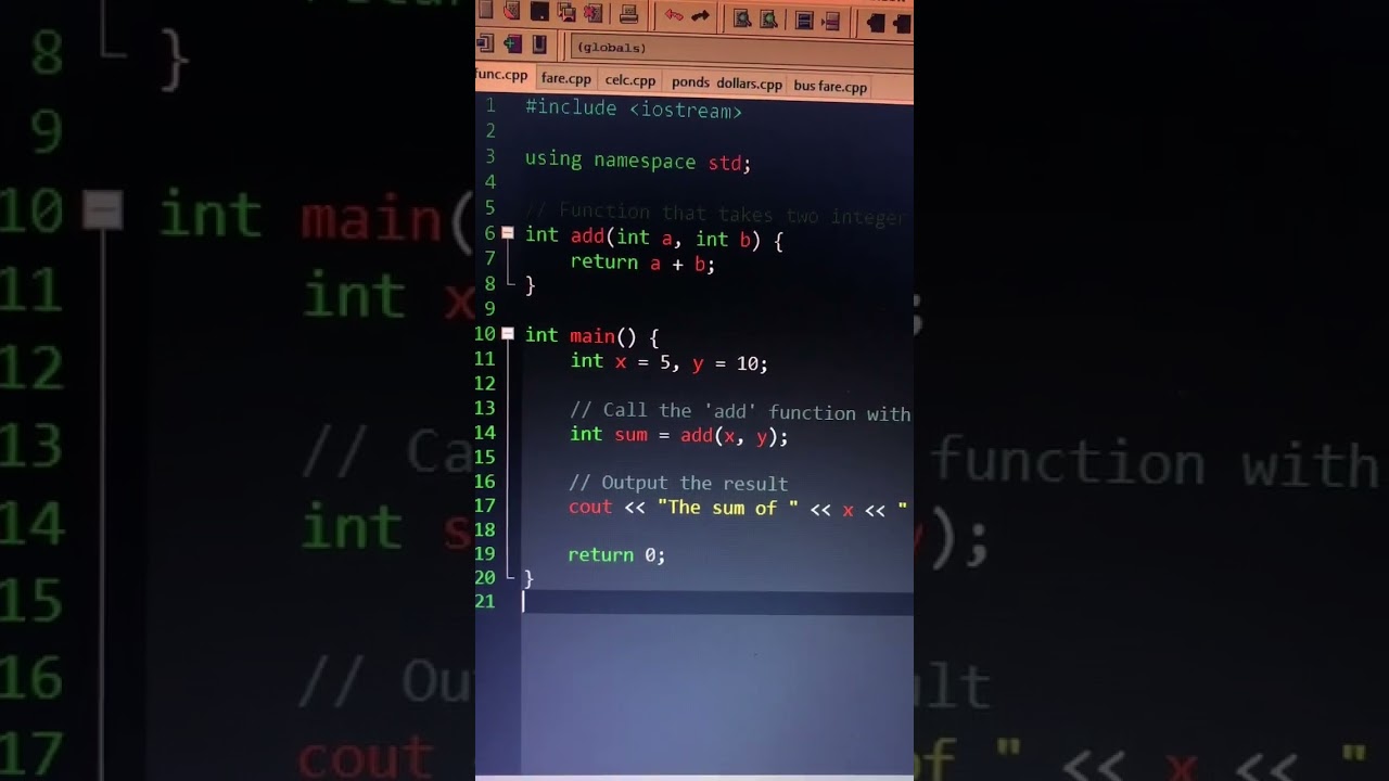 function parameter c++ #coders #codingninja #codinglife #codemasters #codelife #coding #code #cpp