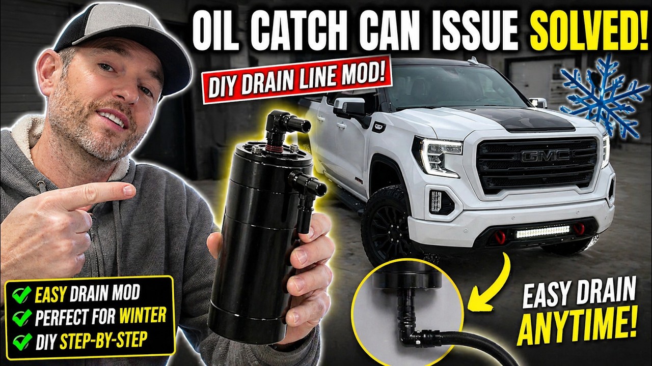 Solved! Oil Catch Can / Separator Issue FIXED with a DIY Drain Line Mod!