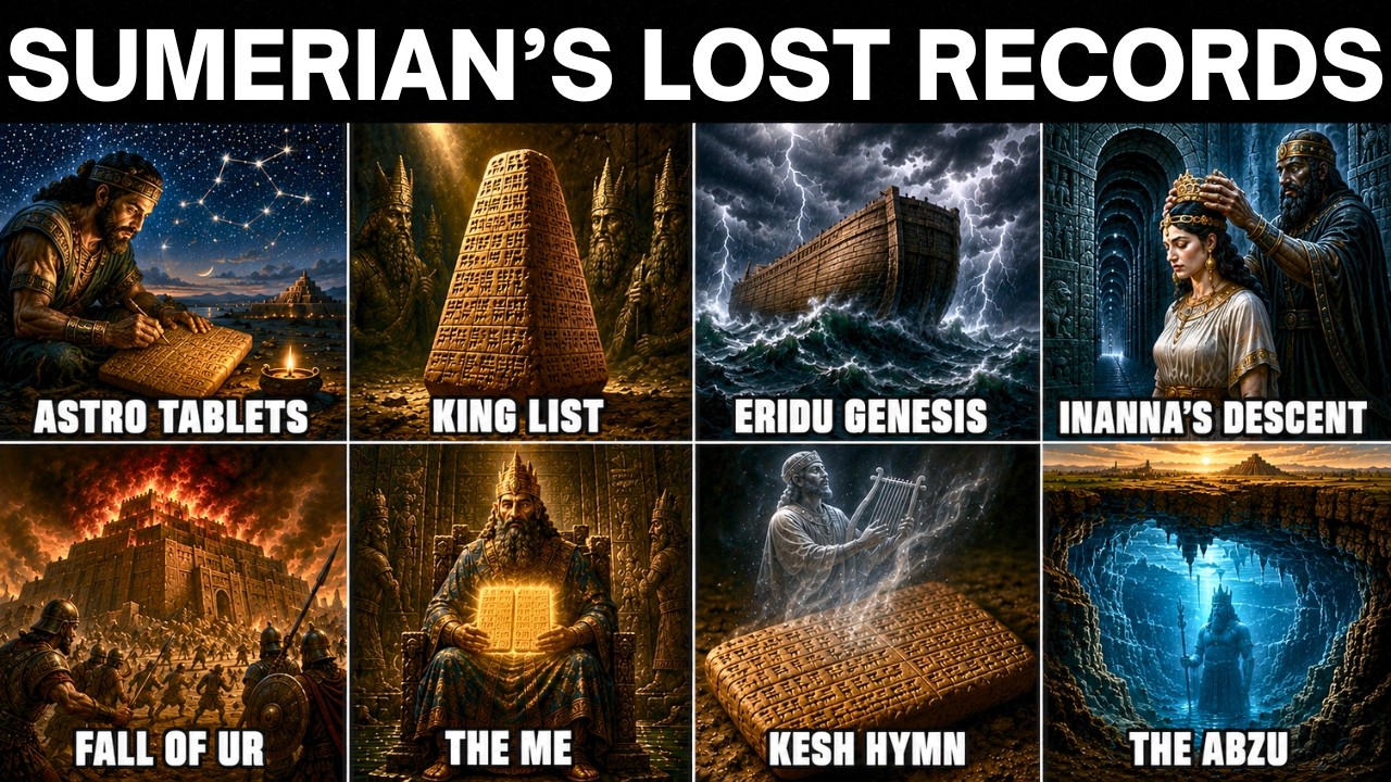 8 Sumerian Discoveries Too Deep For History Books...