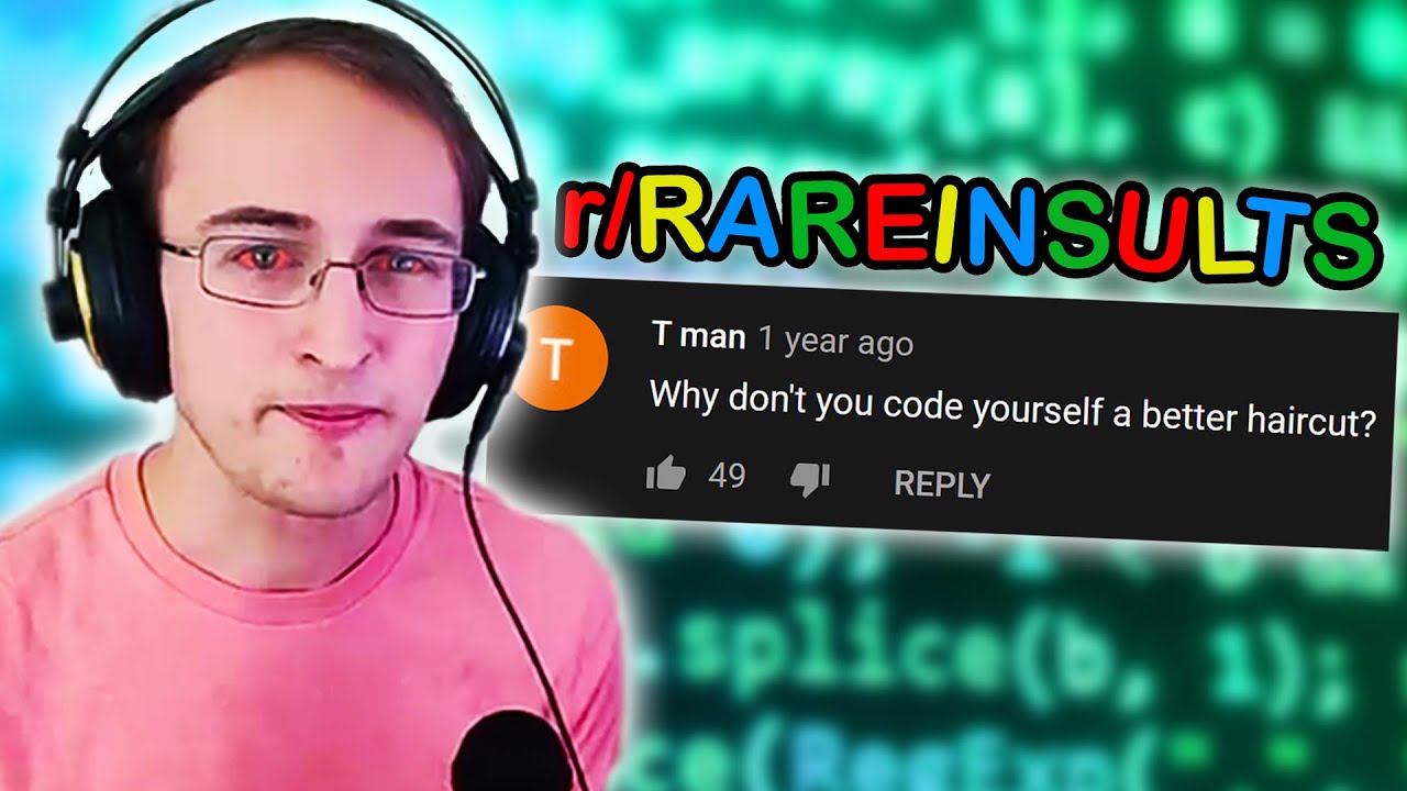 r/Rareinsults · cries in javascript