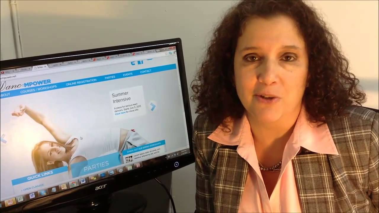 Dance Studio Web Design