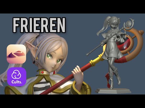 STL file FRIEREN 🧝 ・3D printer model to download・Cults