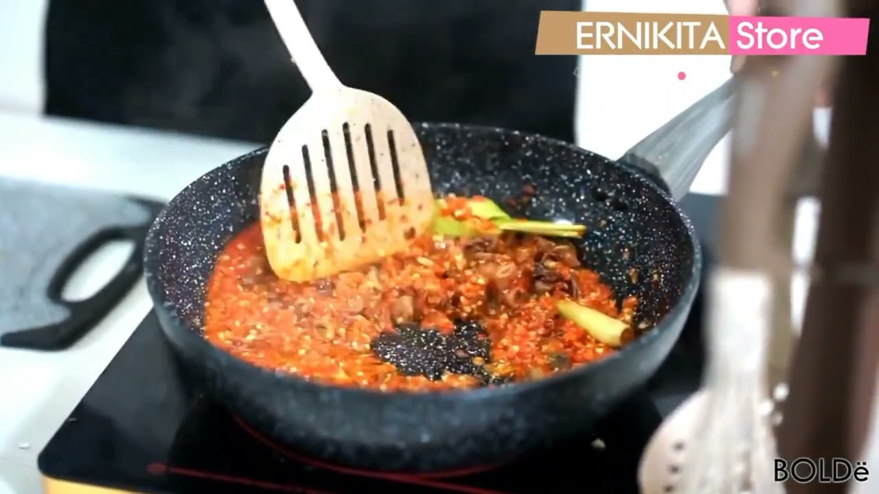 (Bolde) Spatula Masak Slotted Turner Tahan Panas Bahan Nylon Premium ...