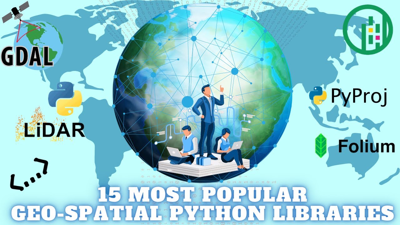 15 Most Popular Geospatial  Python Libraries #geospatialtech #python #geoai #ai #spatialintelligence