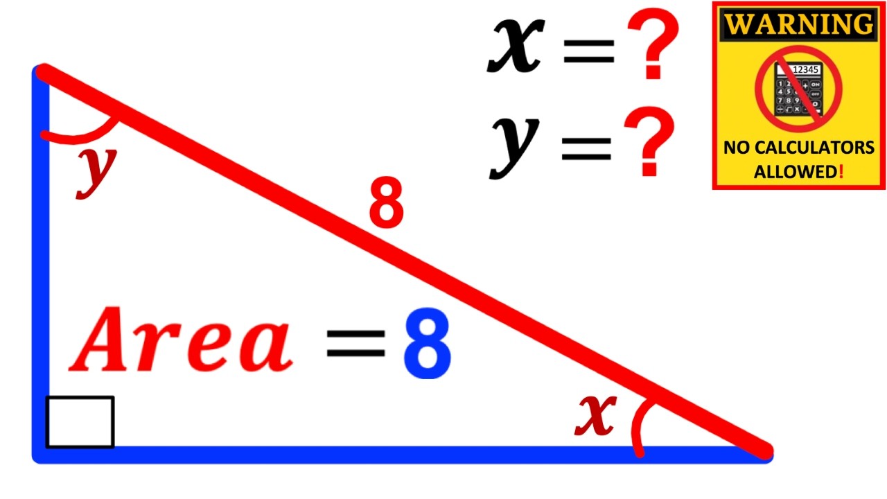 Can you find the angles X and Y? | (Triangle) | #math #maths | #geometry