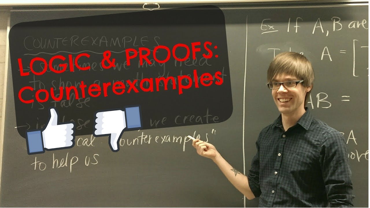 Logic & Proofs: Counterexamples