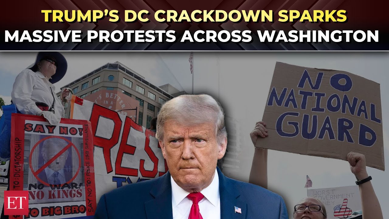 'Don’t approve of it…': Trump’s DC Police takeover sparks chaos, capital protests hit boiling point