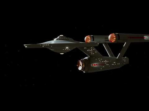 TOS USS Enterprise Flyby — Scifi-Meshes.com