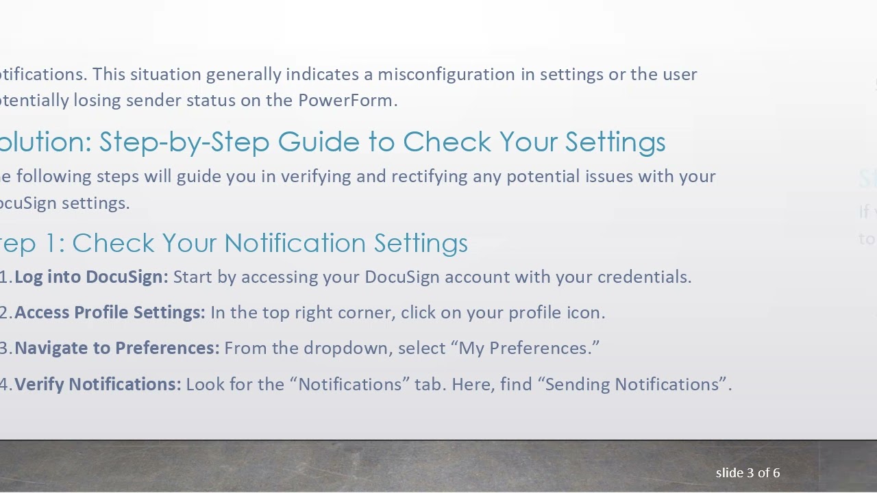 How to Fix Your DocuSign Inbox Issues: Settings for Receiving Acknowledgements