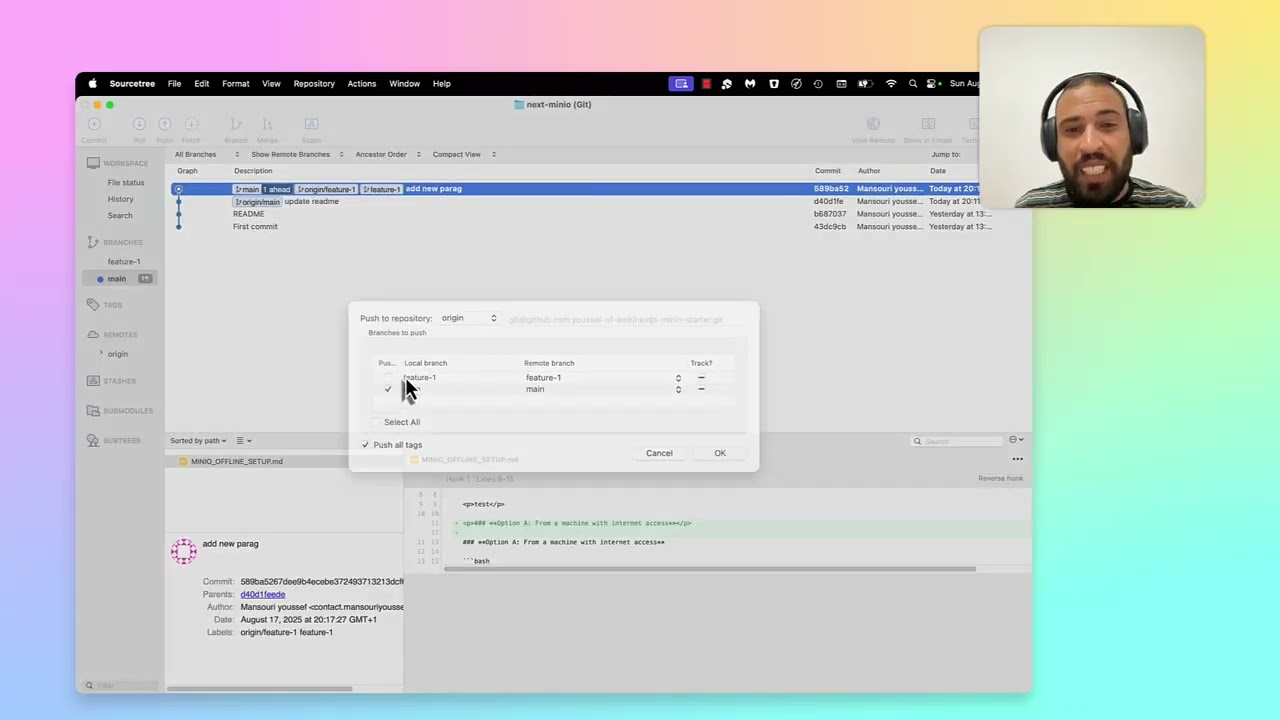 Simplifying Git, GitHub & GitFlow with SourceTree