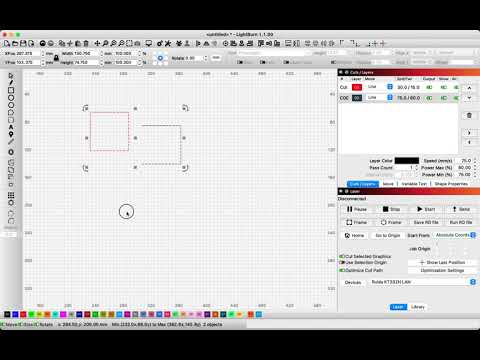 Line cuts twice? - LightBurn Software Questions [OFFICIAL] - LightBurn ...