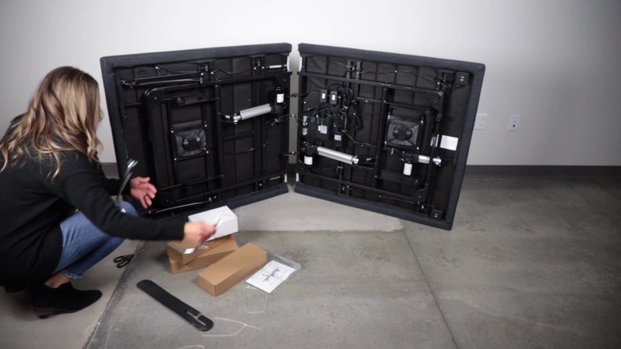 How to set up an adjustable base