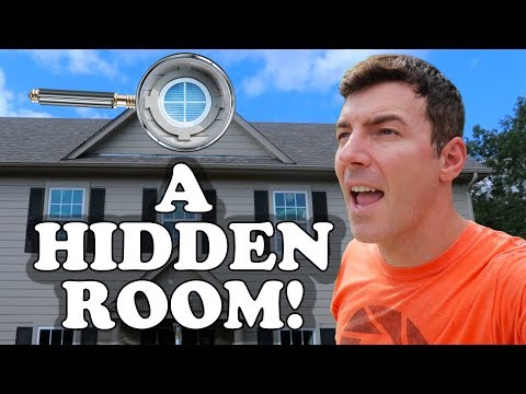 I Found A Hidden Room In Our House with Creepy Abandoned Stuff Inside!