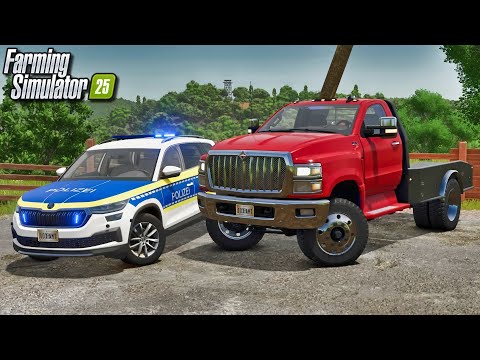 New Mods - International CV, Skoda Police Car, & JCB 8000! (61 Mods) | Farming Simulator 25