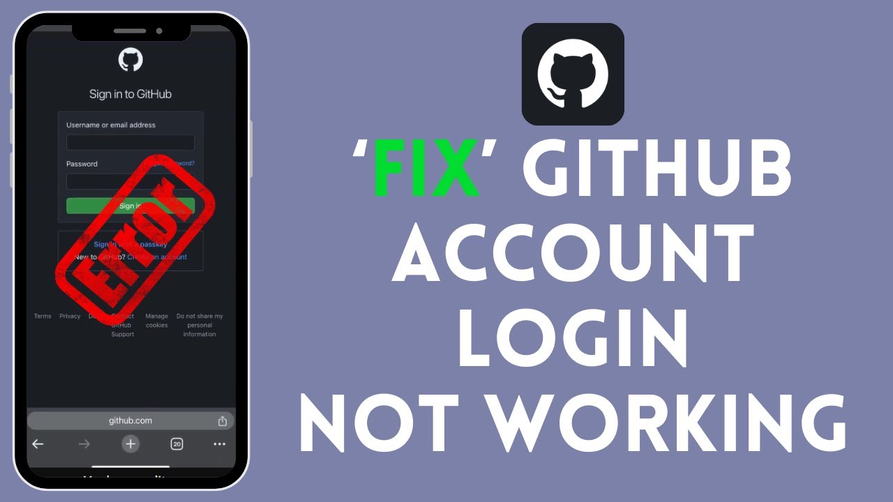 How to Fix Github Account Login Not Working 2024?