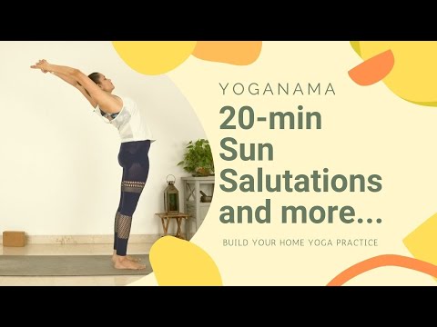 Sun Salutations and more | 20-min Yoga Practice
