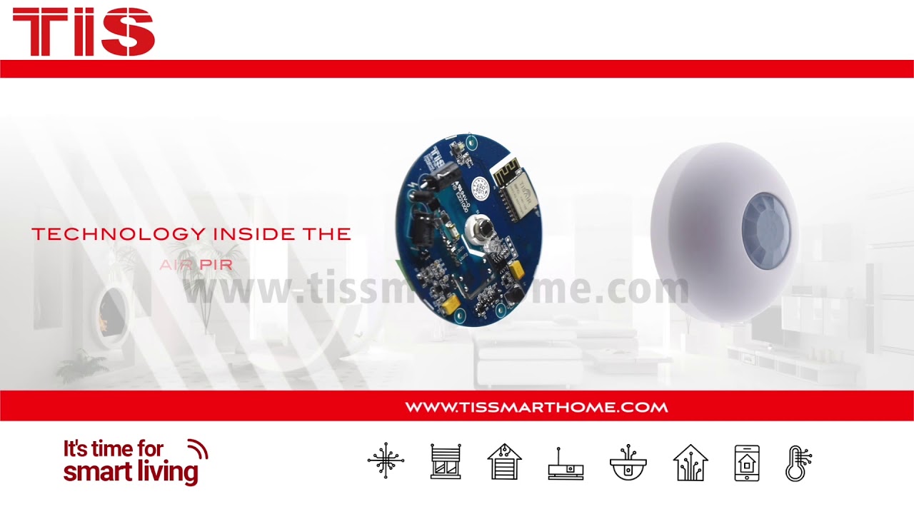 TIS WiFi PIR Motion Detector