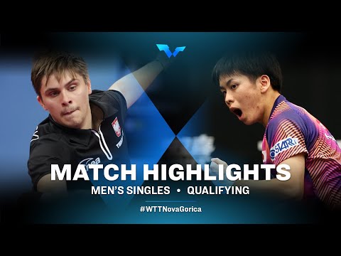 Highlights | Samuel Kulczycki vs Kazuki Hamada | MS Qual | WTT Contender Nova Gorica 2022