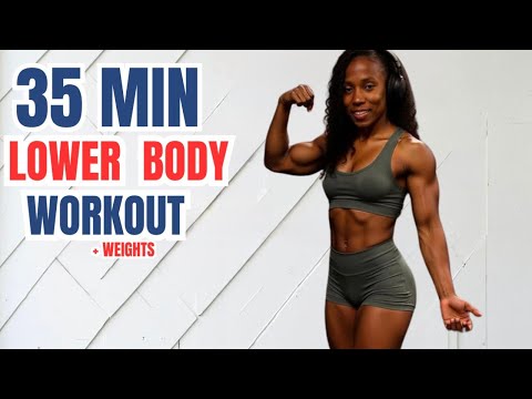 30 MIN LOWER BODY Workout | Legs on Fire π₯ | Glutes, Quads & Hamstrings | Dumbbells + Bodyweight