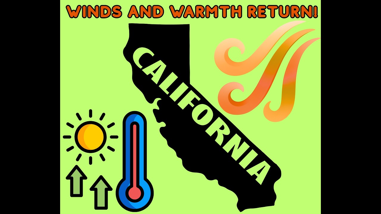 California Weather: Big Winds, Big Warm-Up!