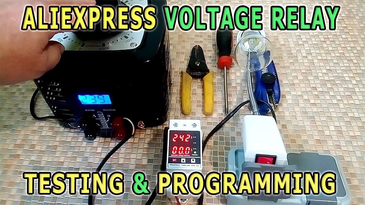AliExpress Voltage Relay – Testing & Programming | Is It Any Good? | DIY Overvoltage Protection