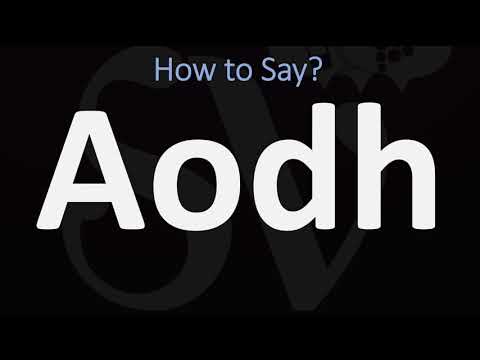 How to Pronounce Aodh? (CORRECTLY)