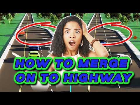 HOW TO MERGE ONTO A HIGHWAY Safely - Right Of Way Rule