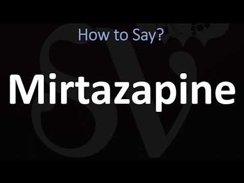 How to Pronounce Mirtazapine? (CORRECTLY)