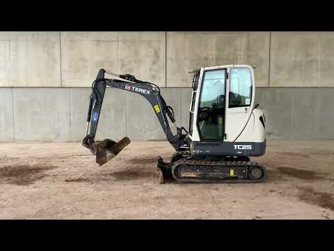 2016 Terex TC25 Mini-Excavator - Auction 44901 - Lot 4033
