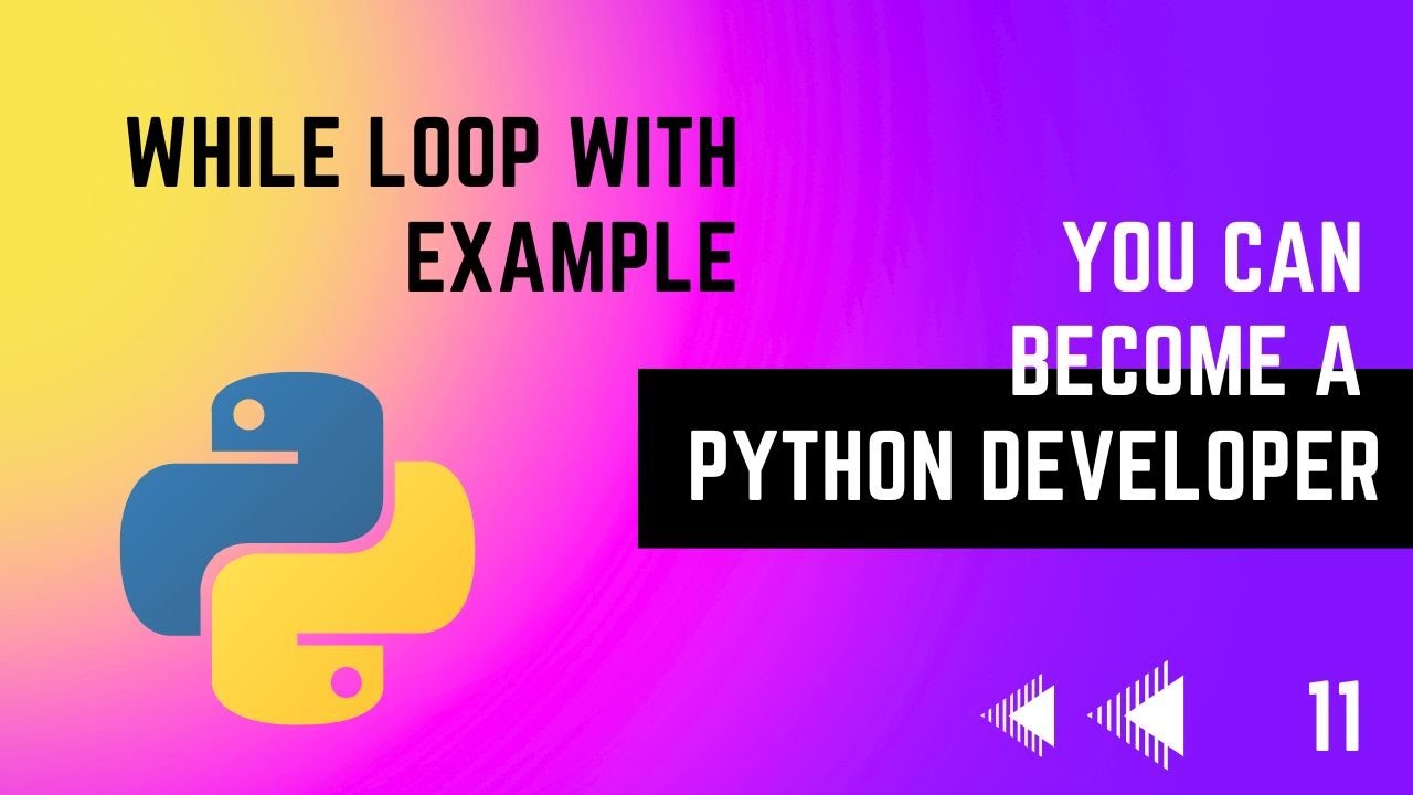 #12 While loop Explained with Examples | Python Tutorial Series | EMC Academy