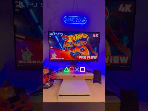 HOT WHEELS UNLEASHED Gameplay PS4 One Hand Player