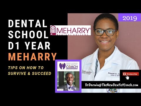 HOW TO SURVIVE D1 DENTAL SCHOOL YEAR @ MEHARRY (4 Tips You Must Follow) | The NewDentist Coach.com