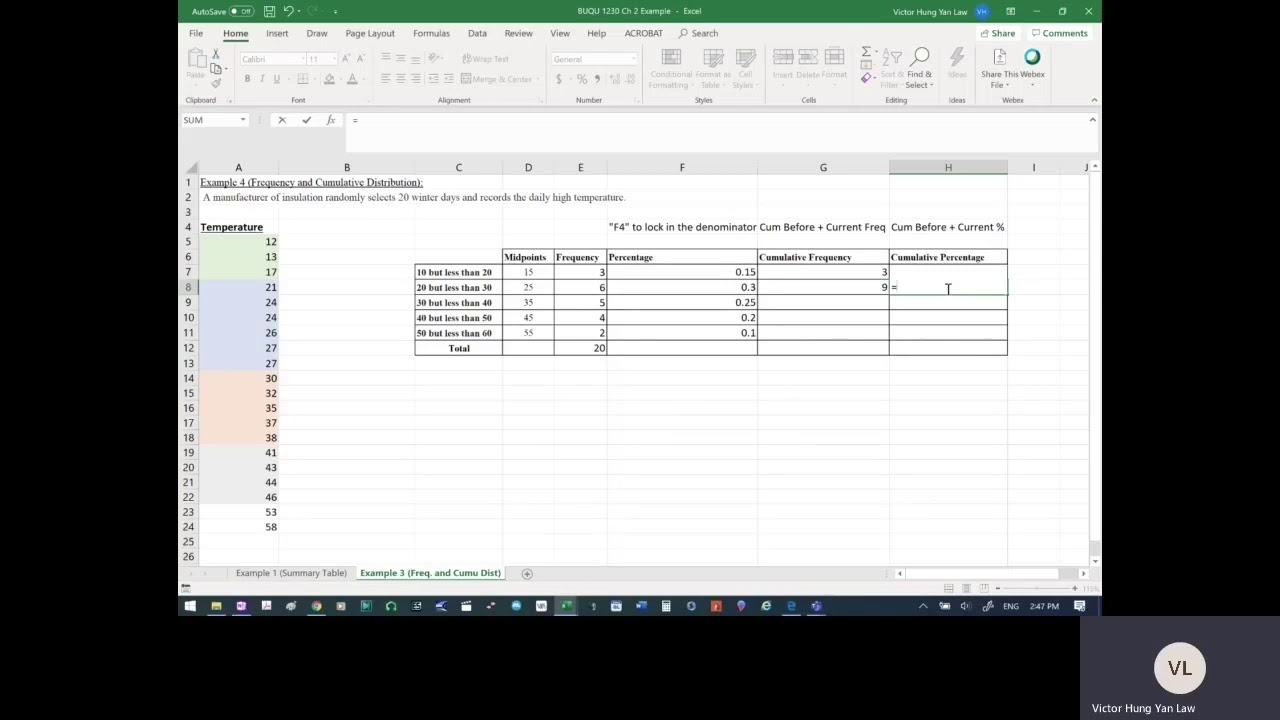 Organizing and Visualizing Variables 003