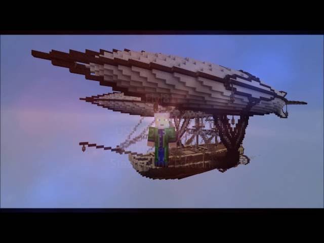 USS Constitution, Fallout 4, Steampunk Edition Minecraft Map