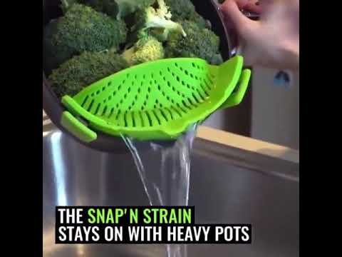 Source clip on kitchen reusable collapsible noodle strainer on m alibaba com