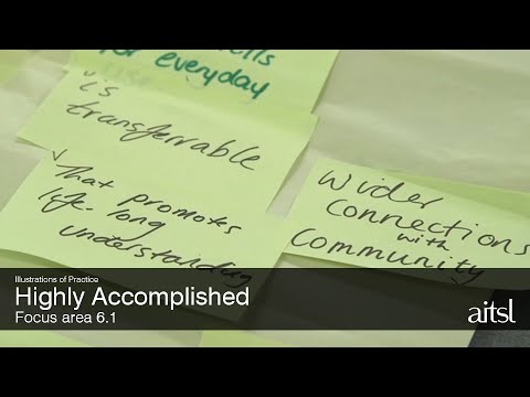 Improving teaching practice