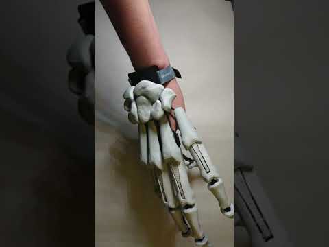 Skeleton skin for my Articulated finger extensions by JulienJeanroy ...