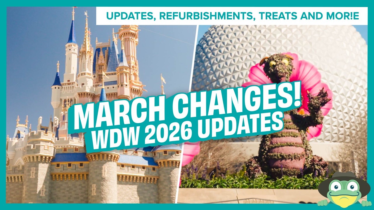 Disney World March 2026 Update: Closures, Events, Food & Crowd Levels You NEED to Know