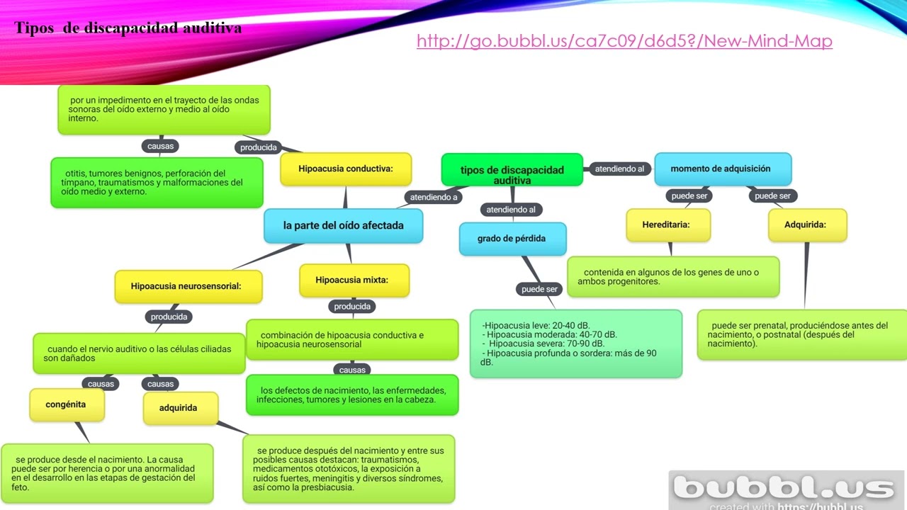 ppt tipos de discapacidad auditiva